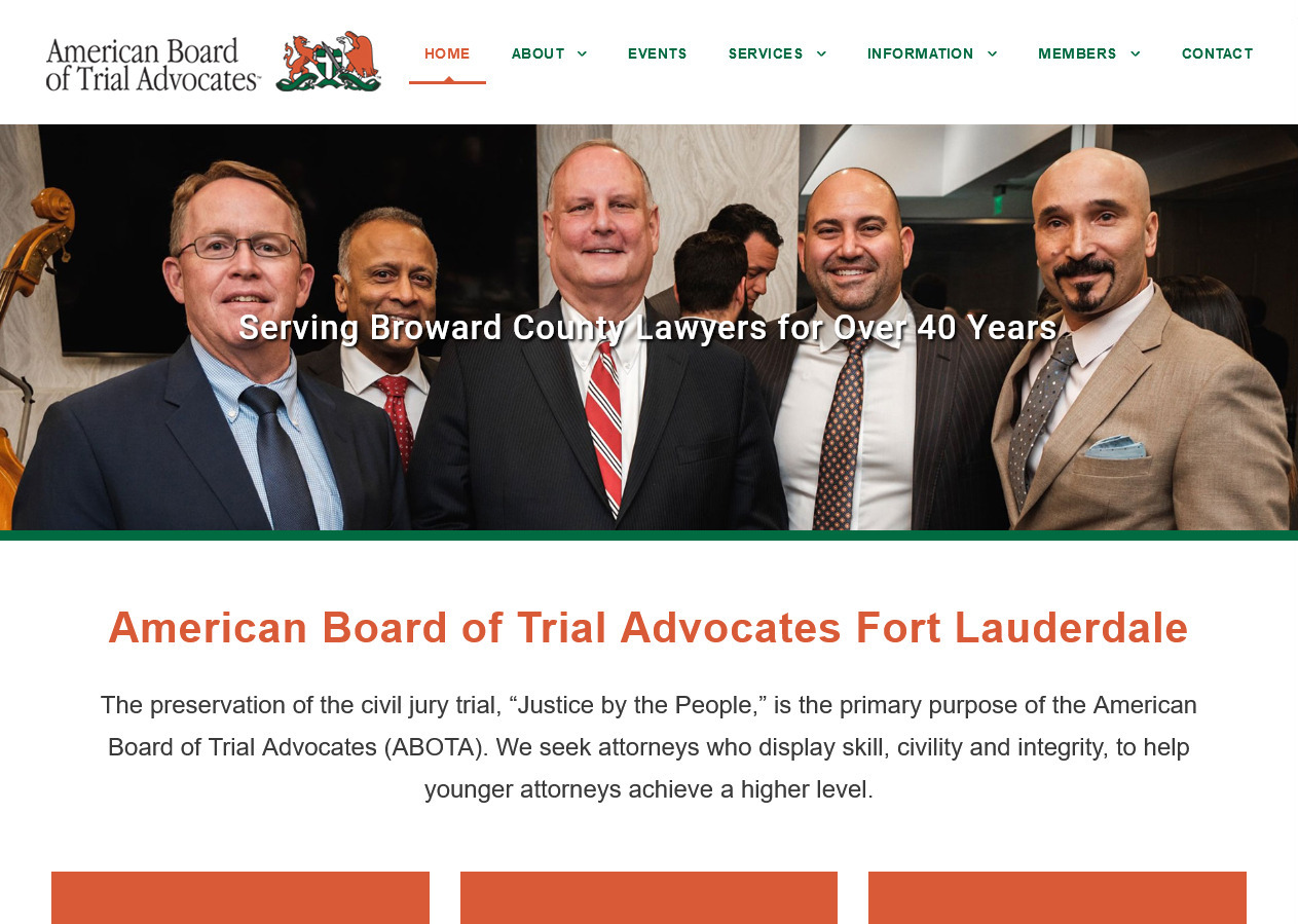 American Board of Trial Advocates Fort Lauderdale - NetProfession